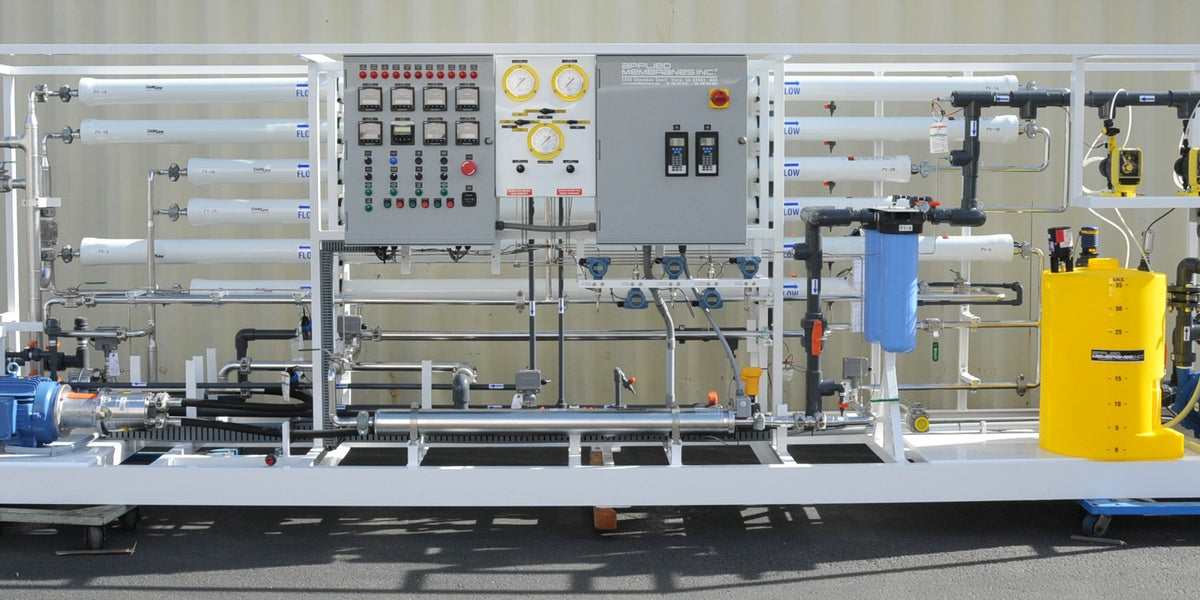 SWRO System for Desalination Pilot Testing — Applied Membranes, Inc.